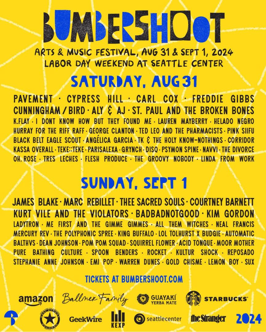 Seattle Gets Bumbershoot For 51 Years! - The Festival Voice