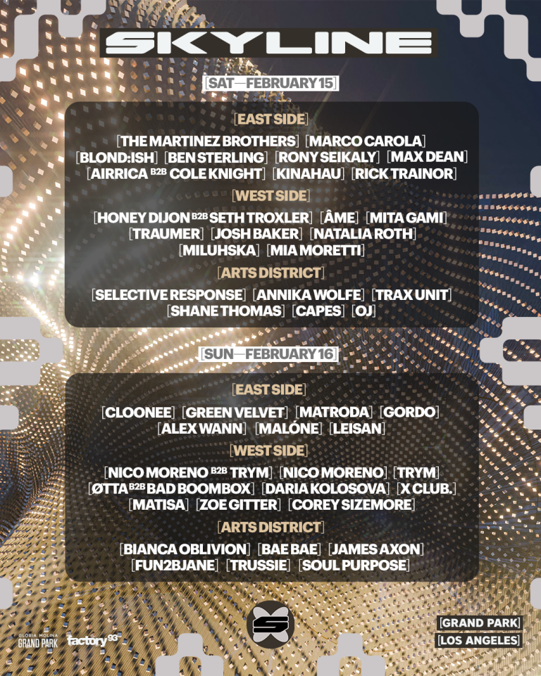 Skyline 2025: Full Lineup Revealed - The Festival Voice