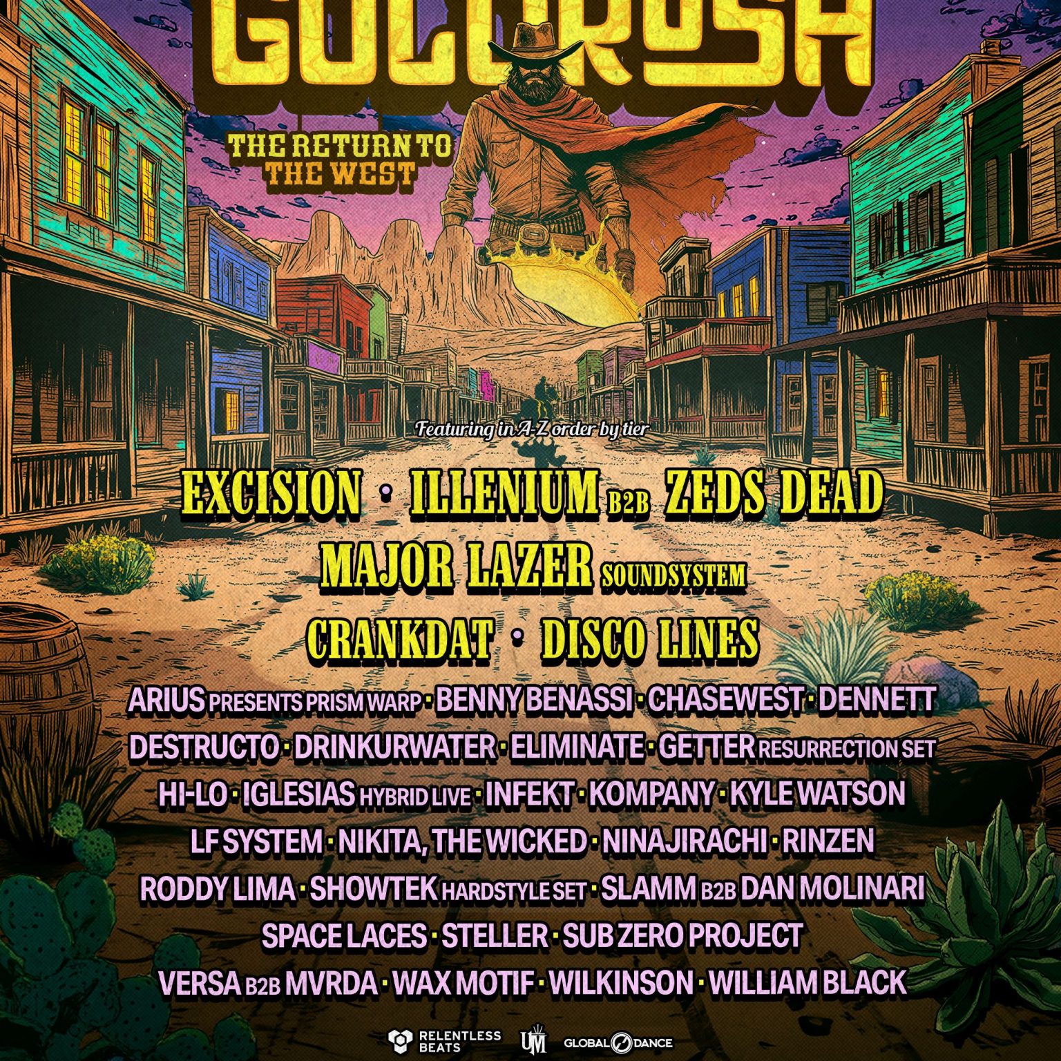 Goldrush 2025 Rides Again With A Thunderous Lineup - The Festival Voice