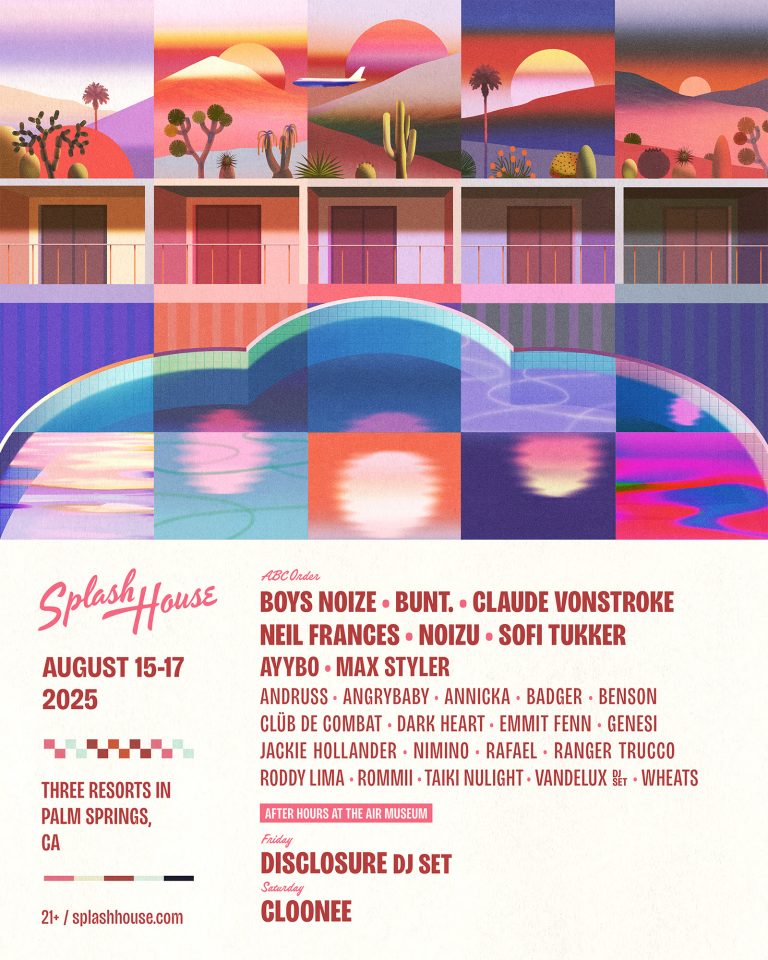 Splash House is Making Waves With Their Full 2025 Lineup - The Festival ...